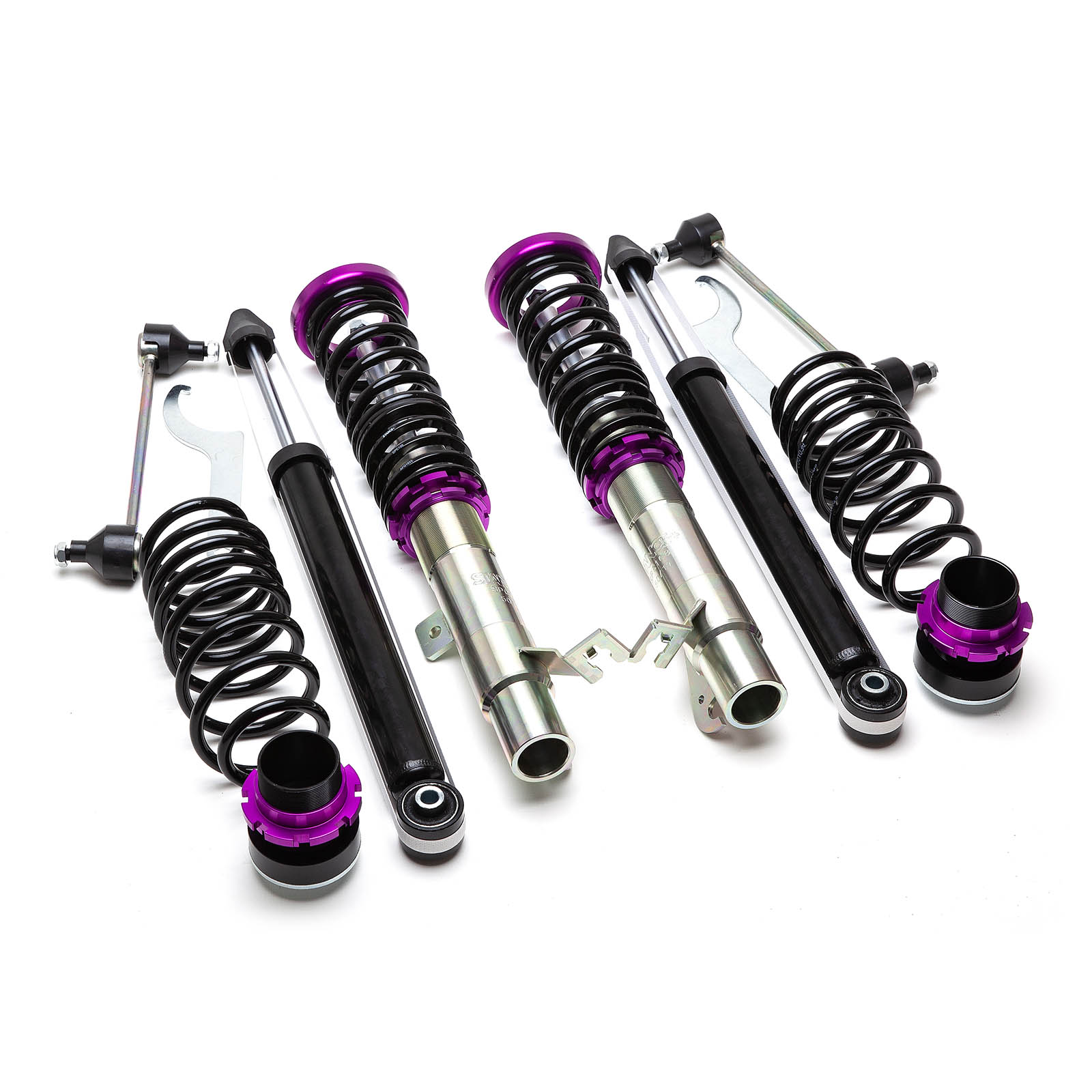 Stance+ Ultra Coilovers Suspension Kit Ford Fiesta Mk6 ST 2.0 150bhp ...